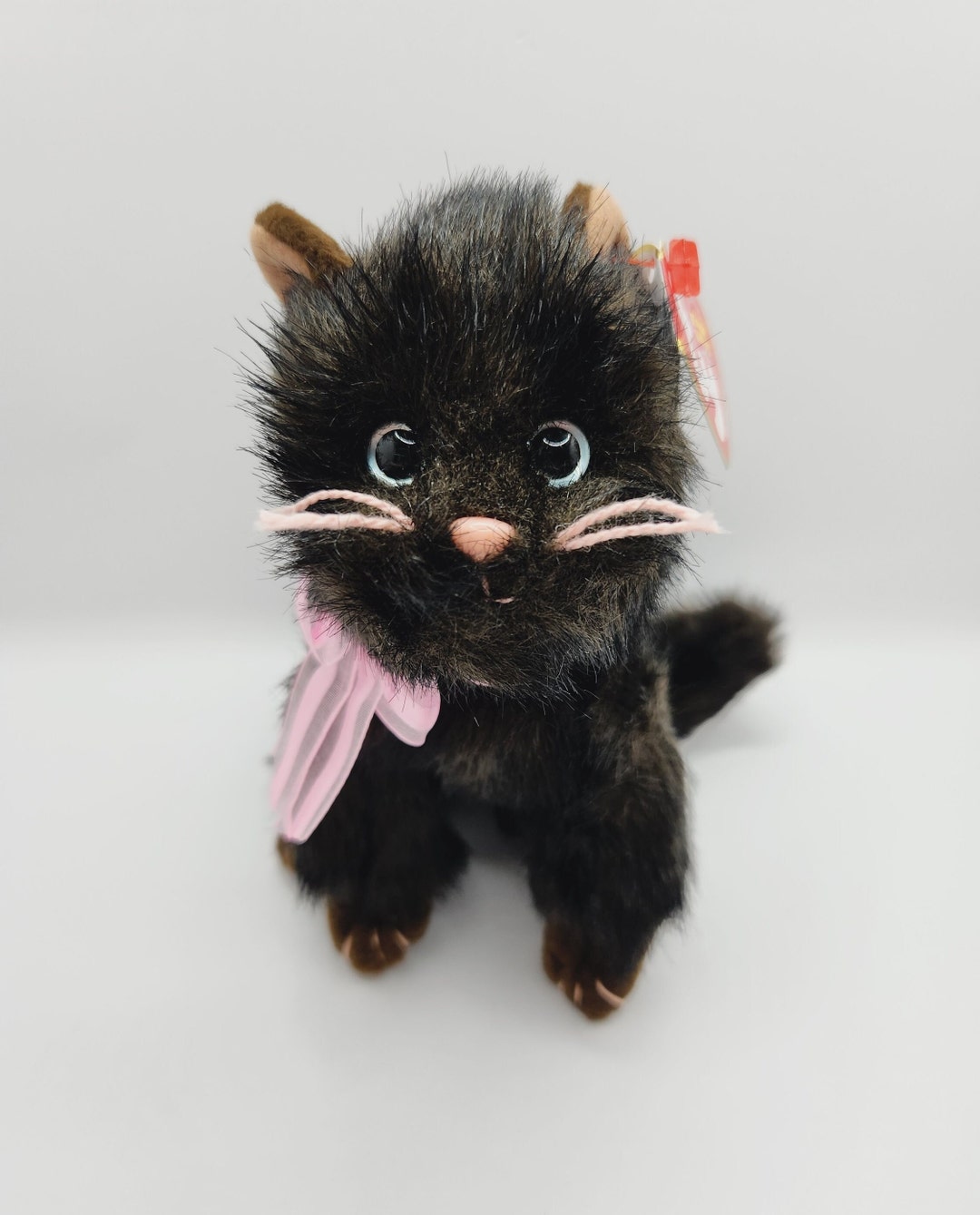 Vintage Ty Beanie Baby 'heiress' the Brown Cat (6 Inch) - Etsy