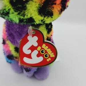 Vintage Ty Beanie Boo 'trixie' the Rainbow Leopard (6 Inch) - Justice ...
