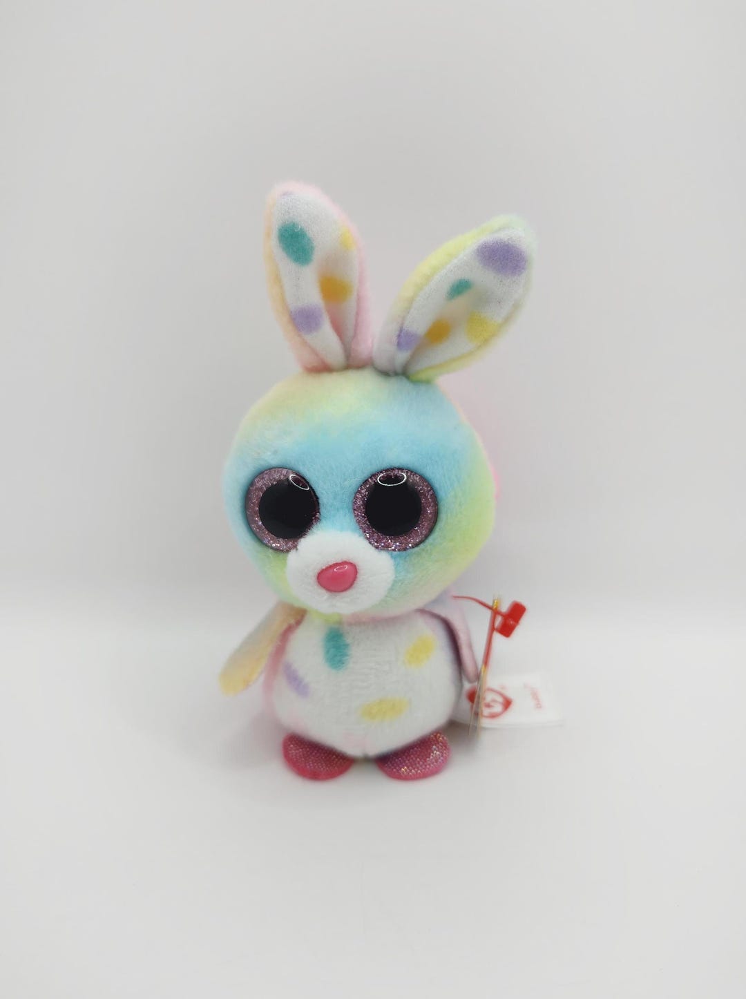 Vintage Ty Beanie Boo "bubby" the Bunny *key Clip* (3.5 Inch) - Etsy