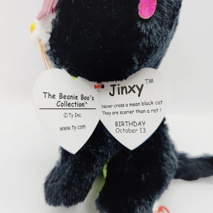 Vintage TY Beanie Boo “jinxy” the Cat Wearing A Mask (6 Inch) - Etsy UK
