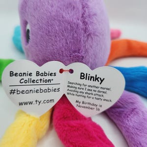 Vintage Ty Beanie Baby 'blinky' - Limited Production Rare! 30th ...