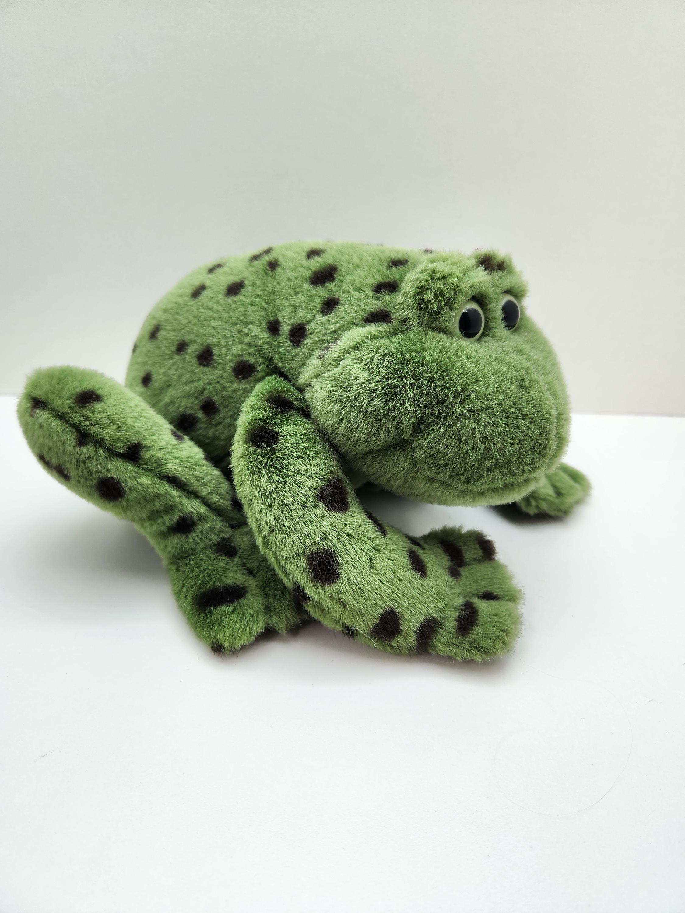 Vintage Gund "jeremiah" the Bullfrog Plush With Croaking Sound (10 Inch ...