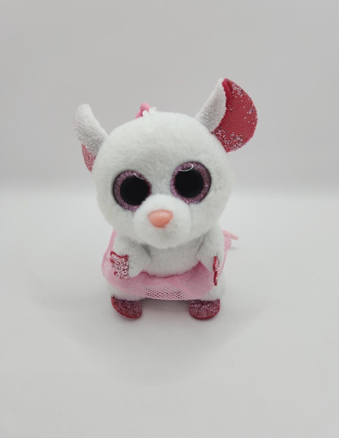 Vintage Ty Beanie Boo 'nina' the Ballerina Mouse key Clip 4 Inch - Etsy
