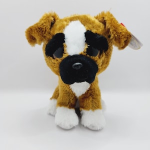 Vintage Ty Beanie Boo 'brutus' the Boxer Dog (6 Inch) - Etsy