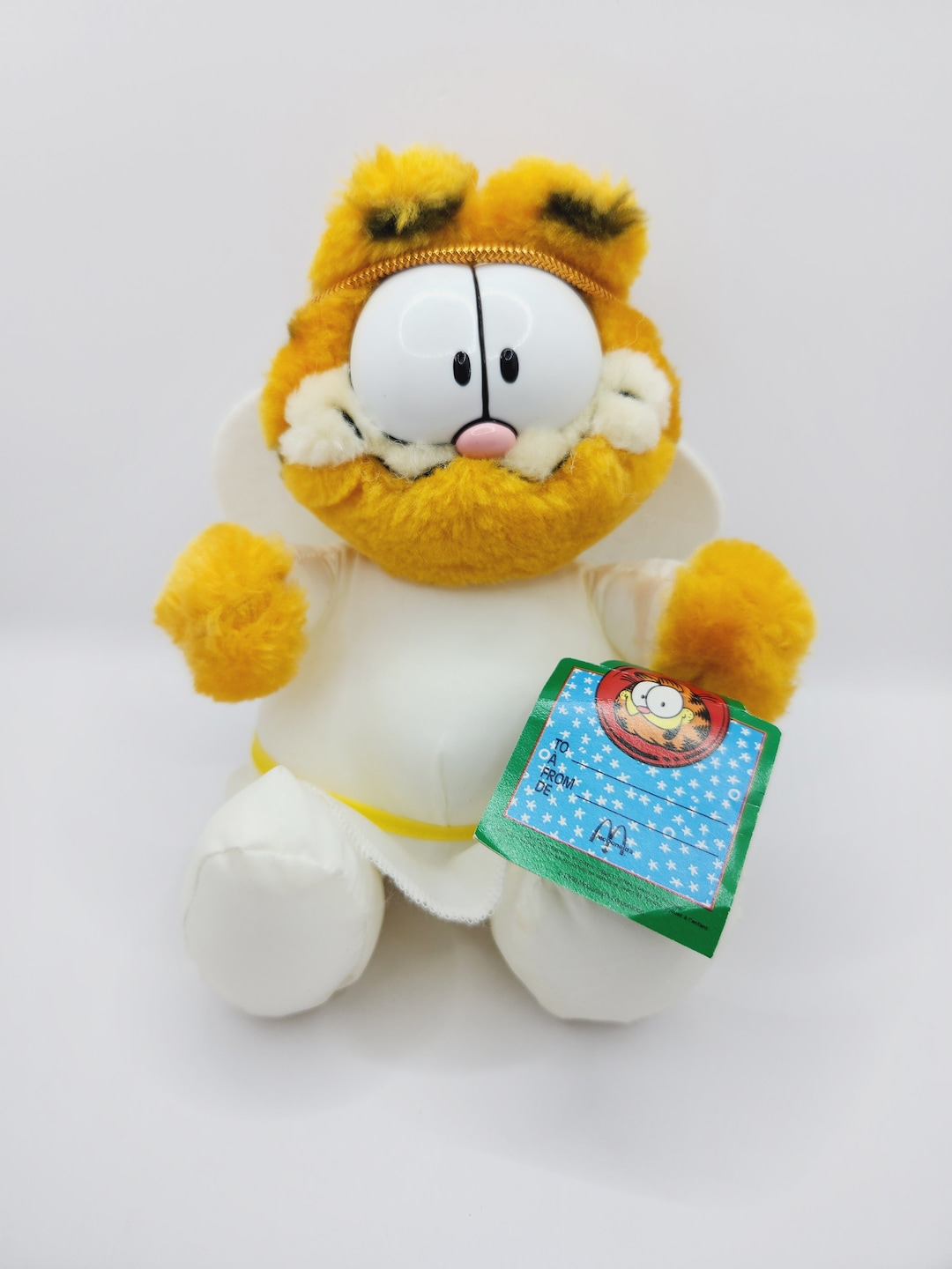 Vintage Garfield Angel Vintage Plush (7 Inch) - Mcdonald's Tag - Etsy