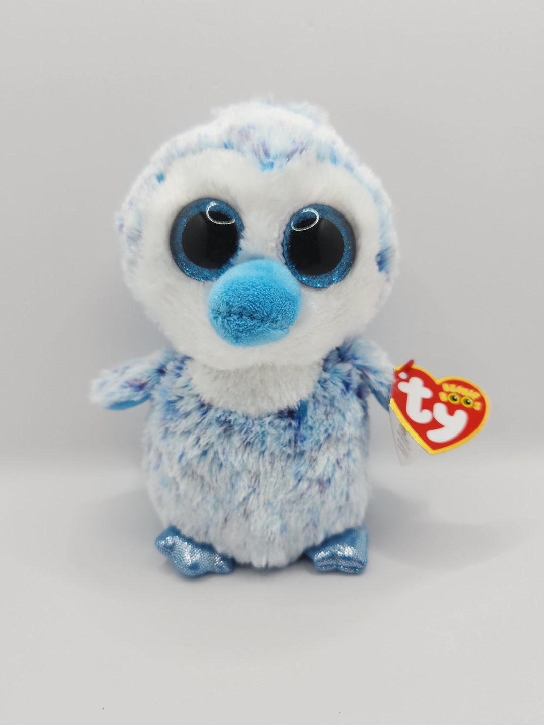 Vintage Ty Beanie Boo 'tony' the Penguin (6 Inch) Fundraising Charity ...