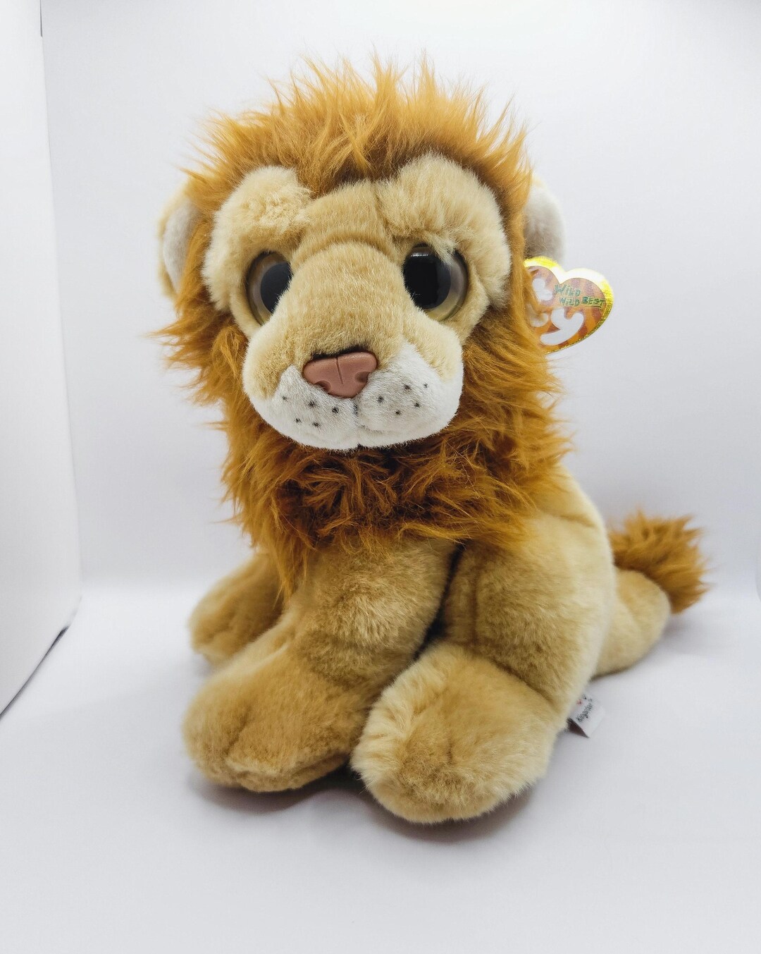 Ty Wild Wild Best Collection 'kingston' the Lion (10 Inch) *rare* - Etsy
