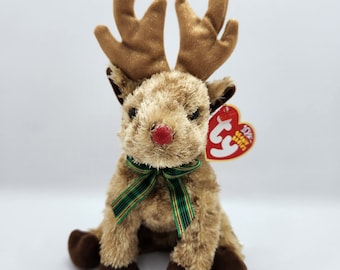 Vintage Ty Beanie Boo 'comet' the Reindeer (6 Inch) *rare* - Etsy