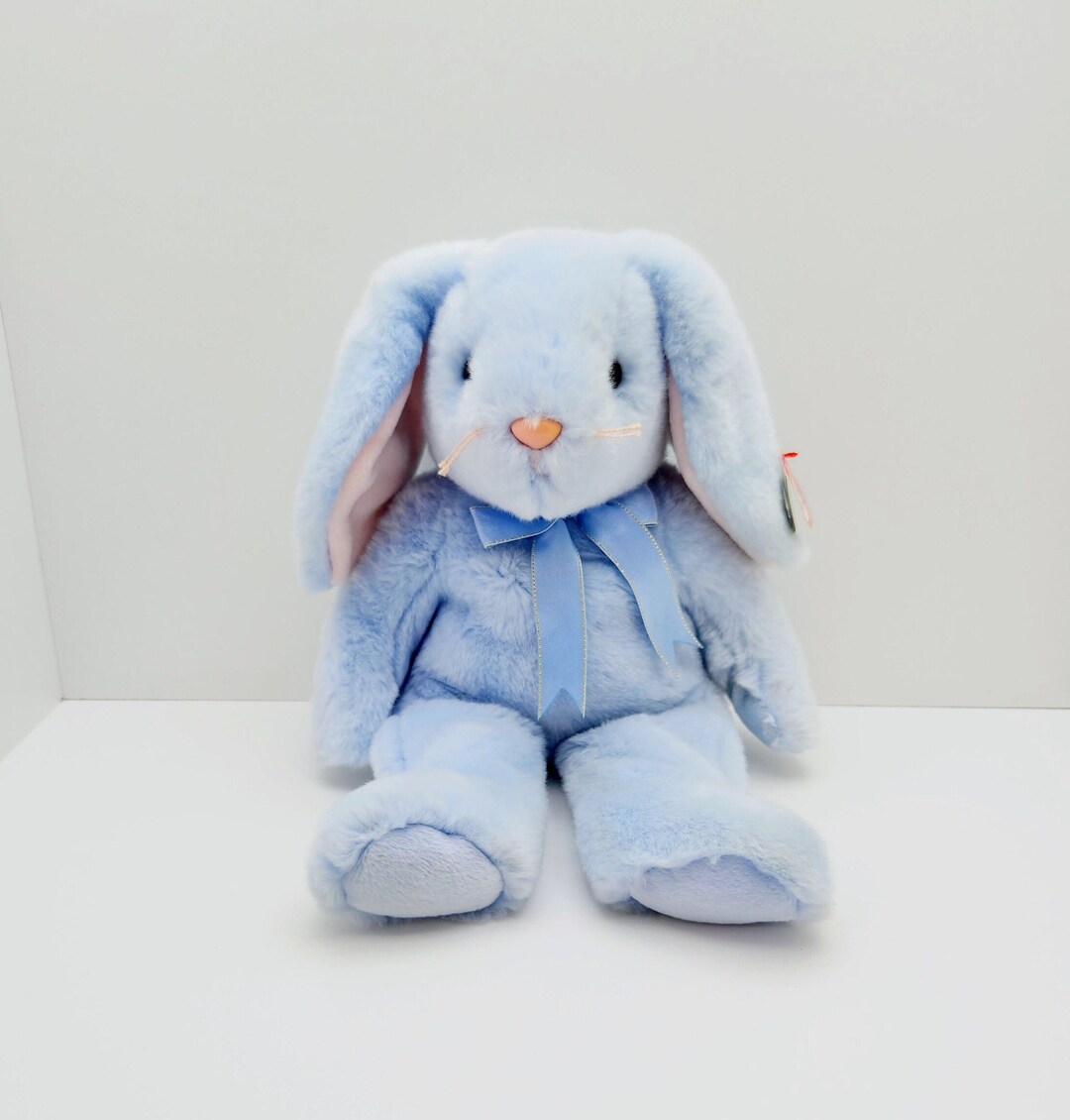 Ty Beanie Buddy 'flippity' the Blue Rabbit 14 Inch - Etsy