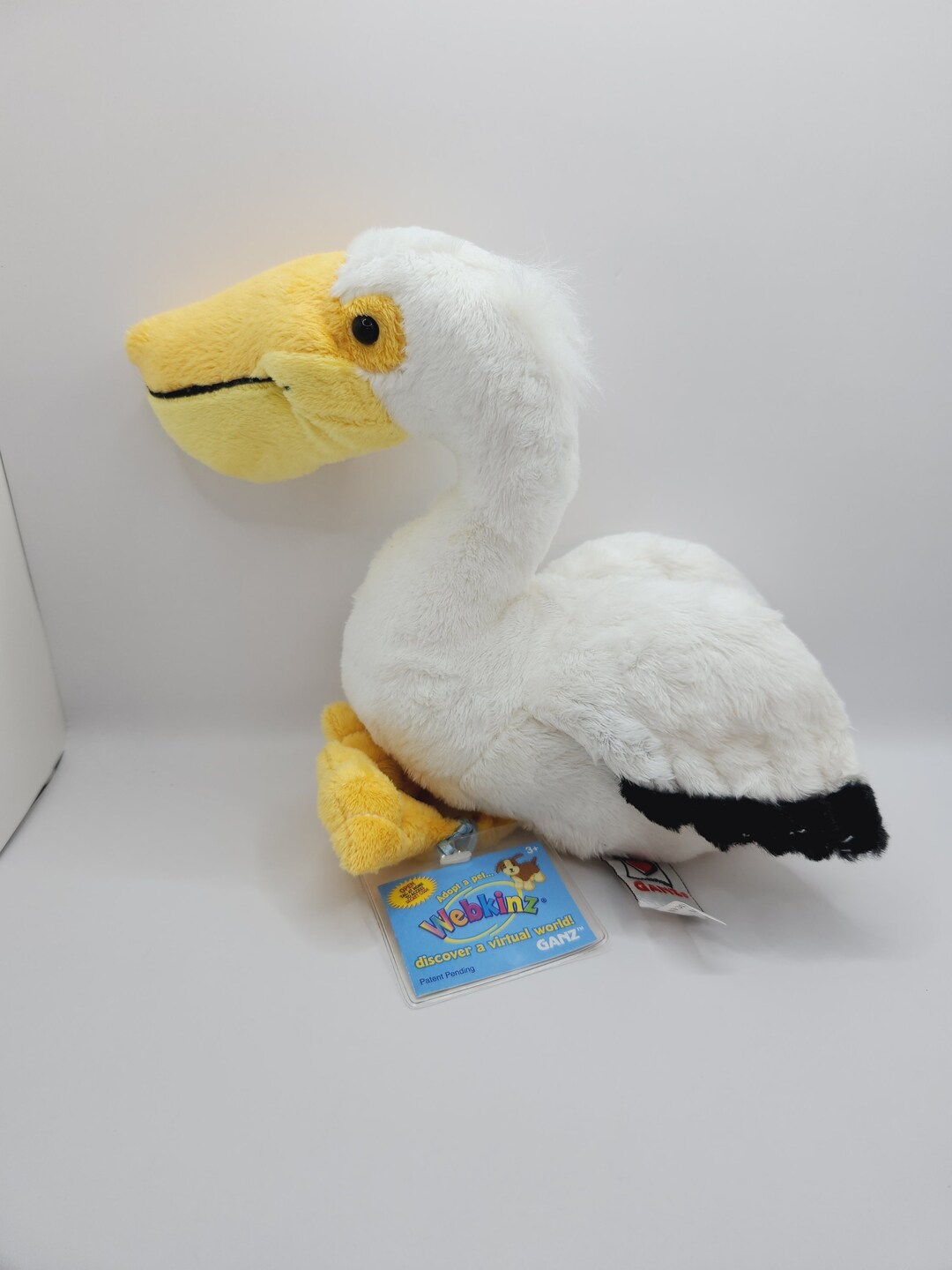 Vintage GANZ Webkinz Pelican With Sealed Code - Etsy
