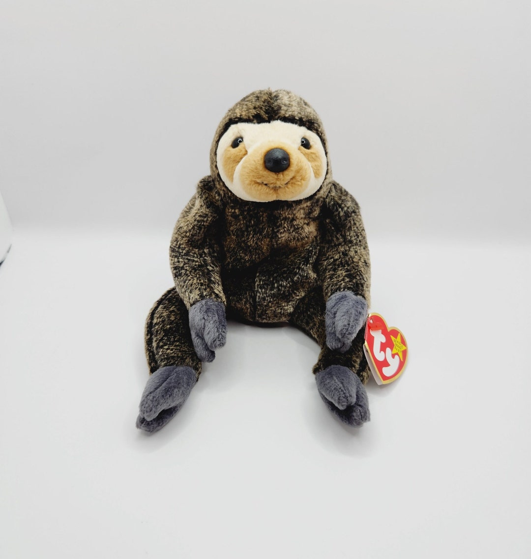 Ty Beanie Baby 'slowpoke' the Sloth 7.5 Inch - Etsy