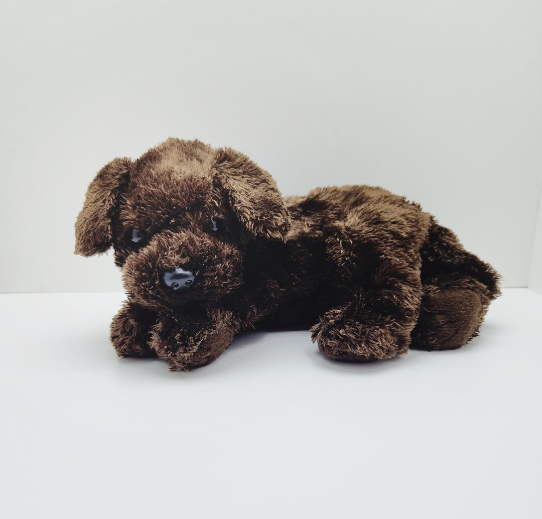 Ty Classics Collection 'nuzzle' the Chocolate Labrador Dog 12 Inch rare ...