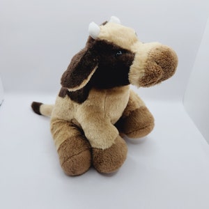 Vintage GANZ Webkinz Brown Cow No Code - Etsy