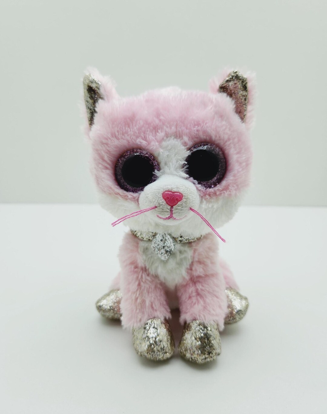Vintage Ty Beanie Boo 'fiona' the Pink Cat (6 Inch) *rare* - Etsy