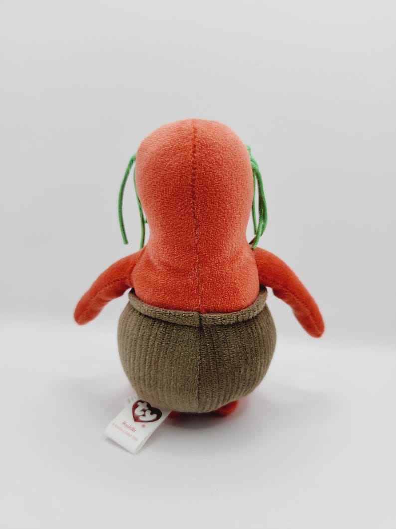 Vintage Ty Beanie Baby “ruddle” the Red Boblin - From the TV Show the Boblins (6 Inch) - Etsy