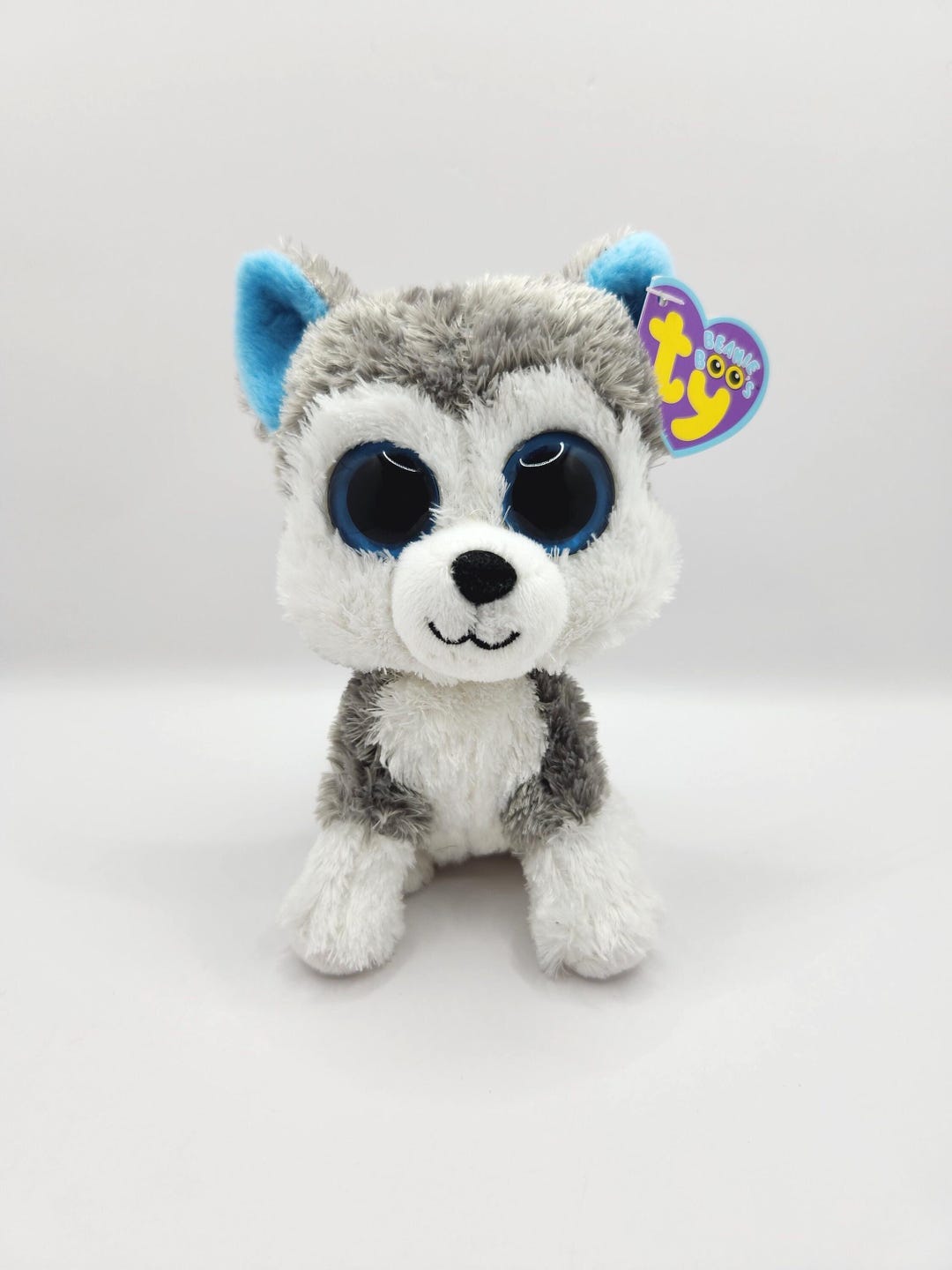 Ty Beanie Boo 'slush' the Husky Dog (6 Inch) Purple Hang Tag *rare* - Etsy