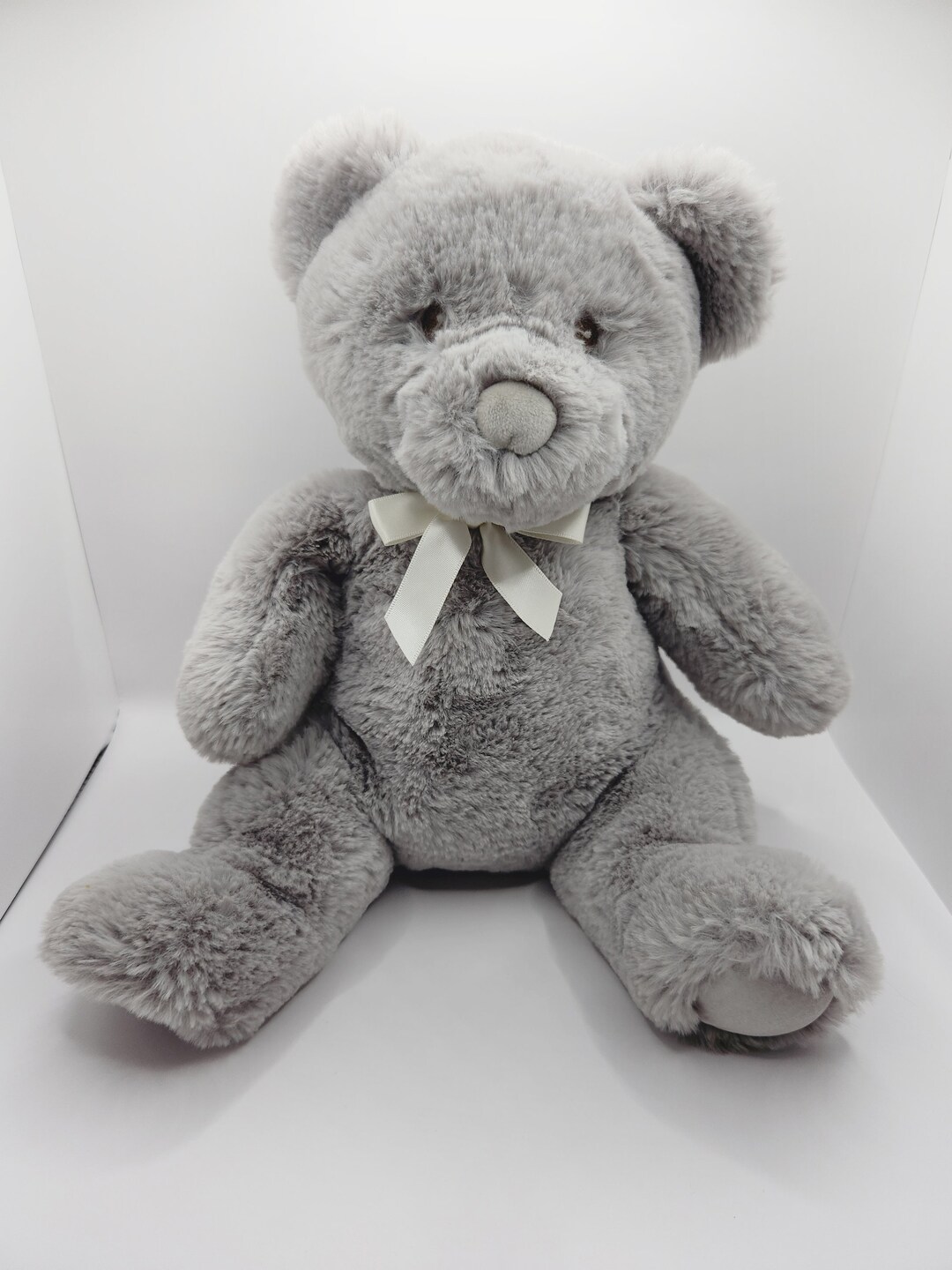 Vintage Douglas Baby Plush 'zeta' the Grey Teddy Bear (12 Inch) - Etsy
