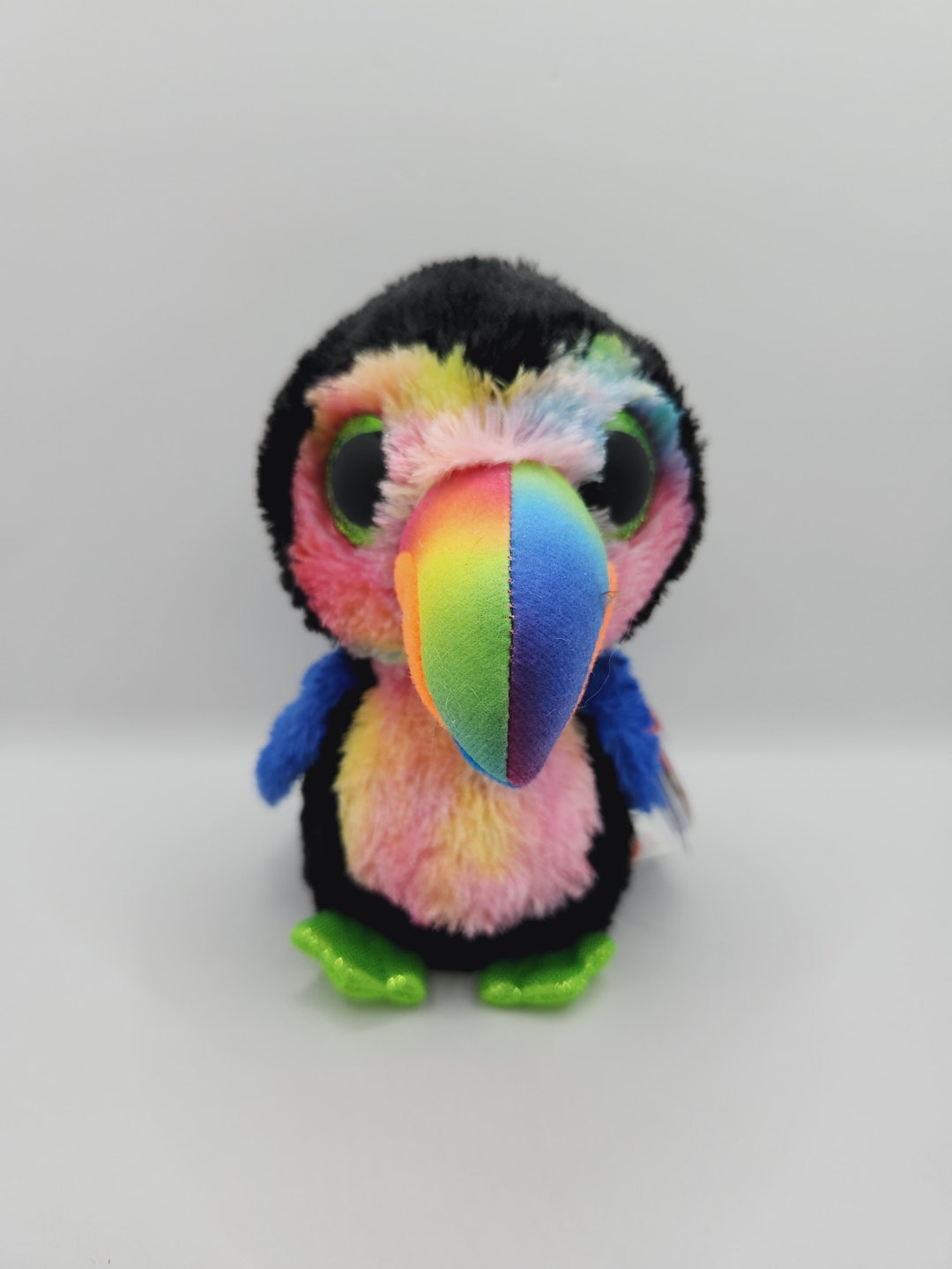 Vintage Ty Beanie Boo 'beaks' the Toucan (6 Inch) - Etsy
