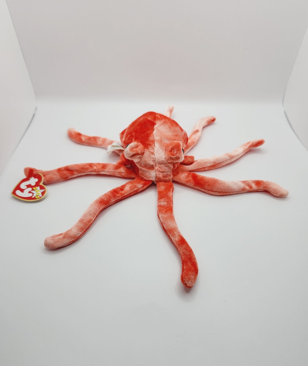 Vintage Ty Beanie Baby 'wiggly' the Squid (10 Inch) - Etsy