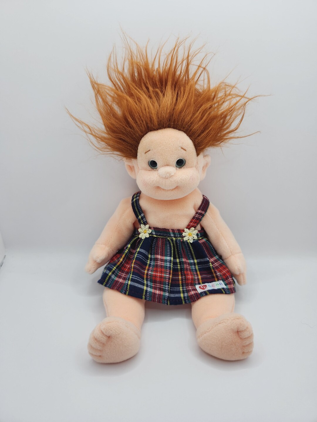 Vintage Ty Beanie Kid 'ginger' the Plush Doll (10 Inch) - Etsy