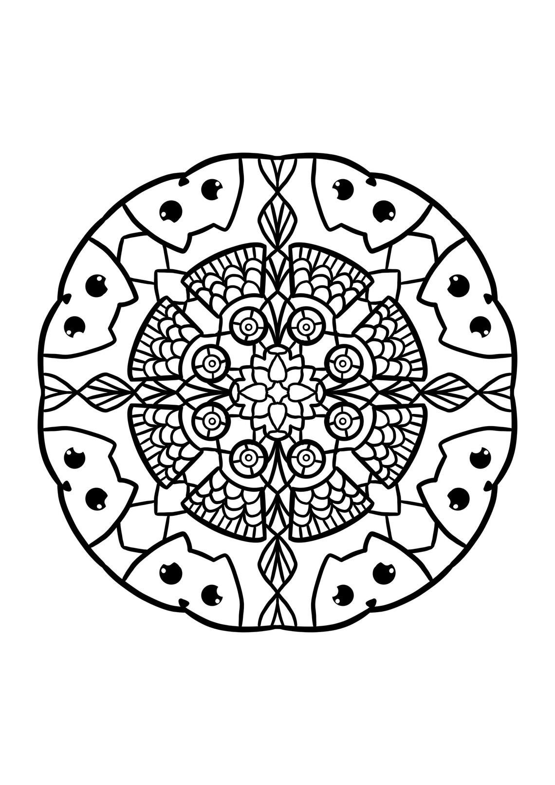 Animal Coloring Pages - Etsy