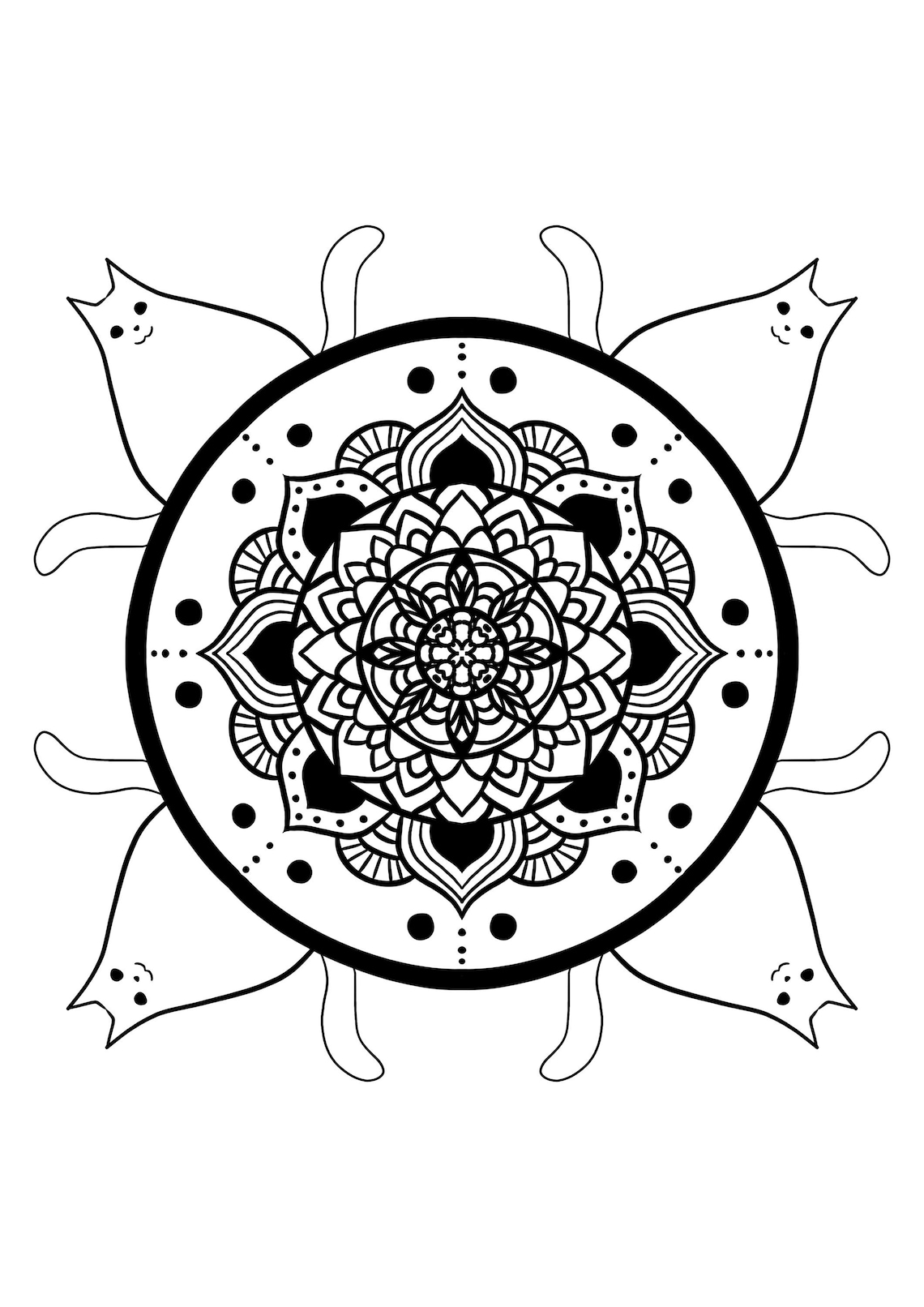 Animal Coloring Pages - Etsy