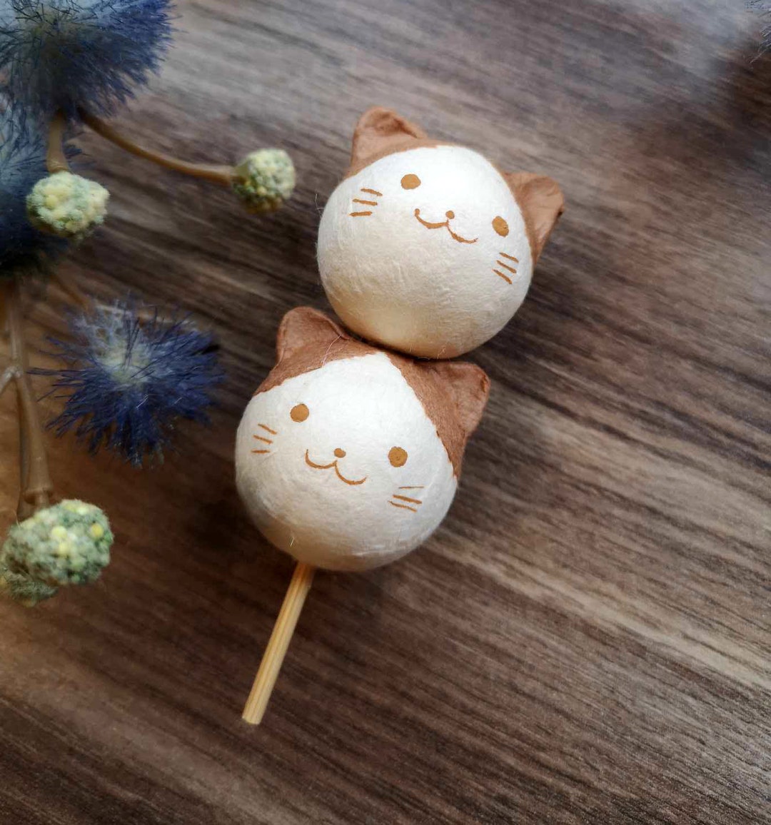 Japanese Cat Dango Fridge Magnet Kawaii Japan Food Neko Stocking Filler ...