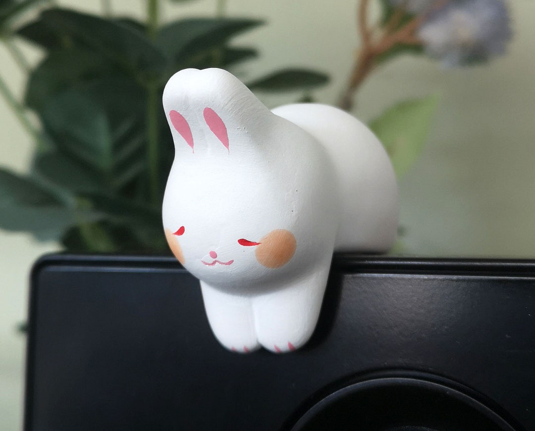 Kawaii Rabbit Desk Buddy Ornament Desktop Ornaments Usagi Gift Kawaii ...