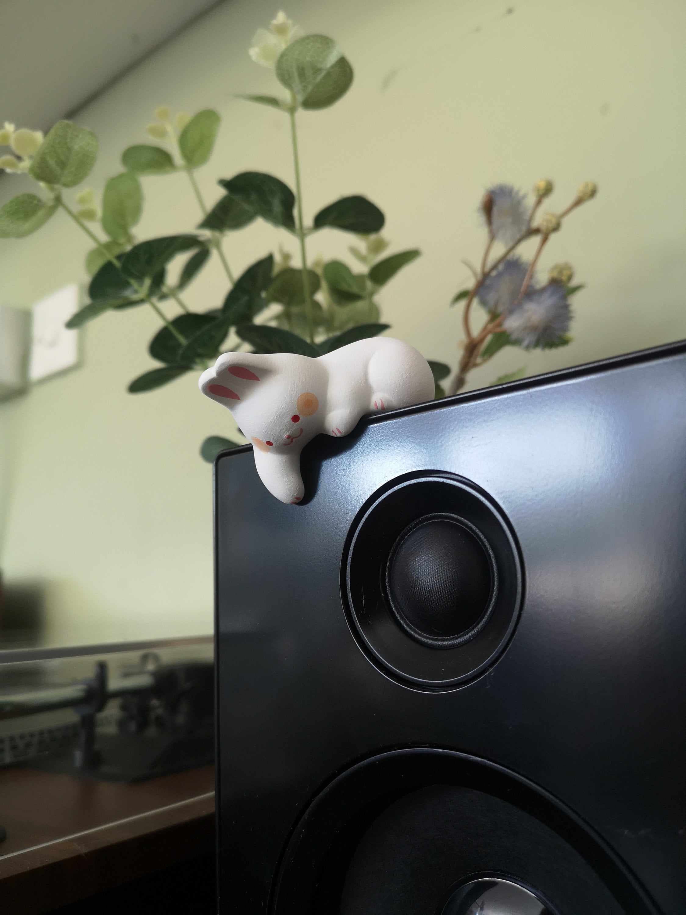 Cute Japanese Rabbit Desk Buddy Ornament Desktop Ornaments Usagi Gift ...