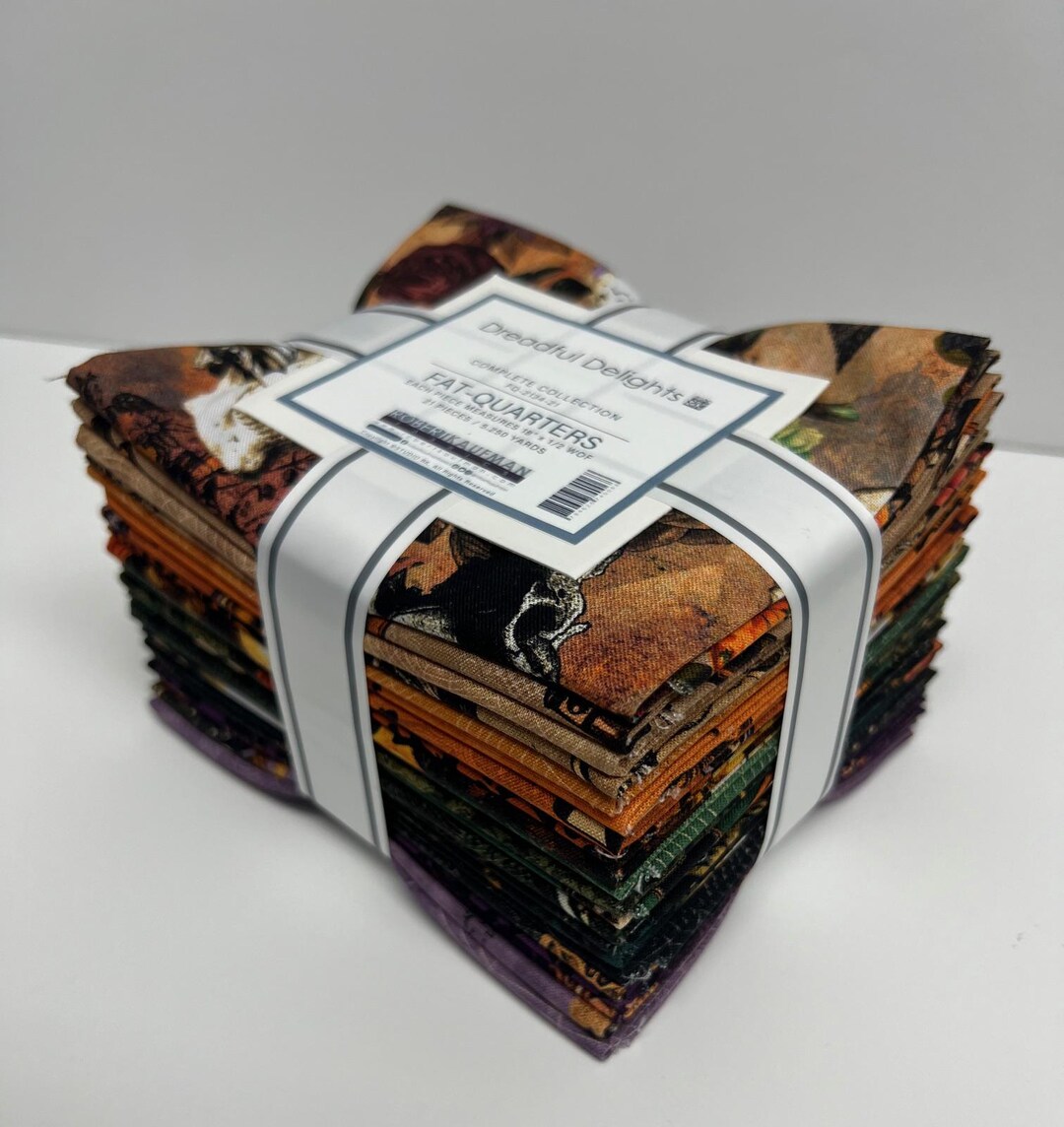 Dreadful Delights Fat Quart Bundle by Studio RK - 21 FQ / FQ-2134-21 - Etsy