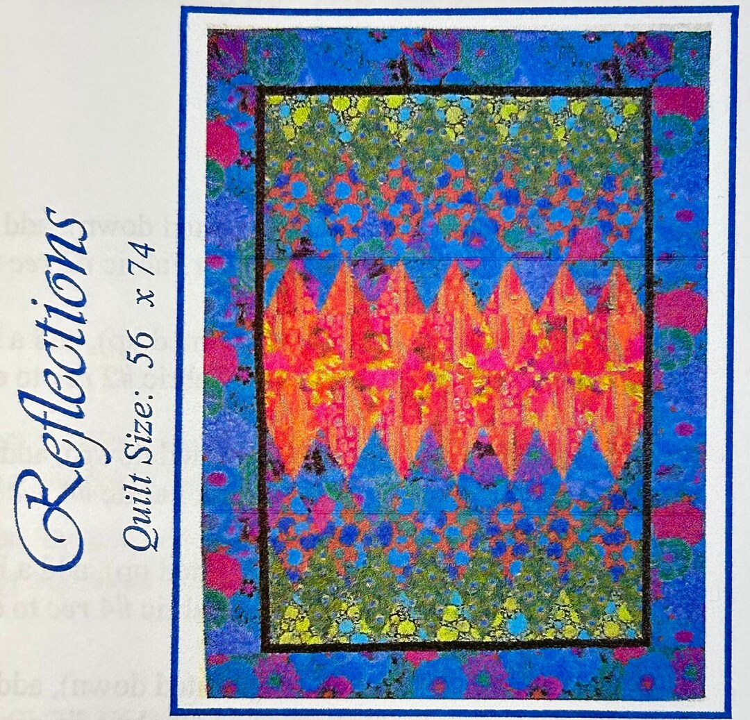 Reflections Quilt Pattern - Etsy