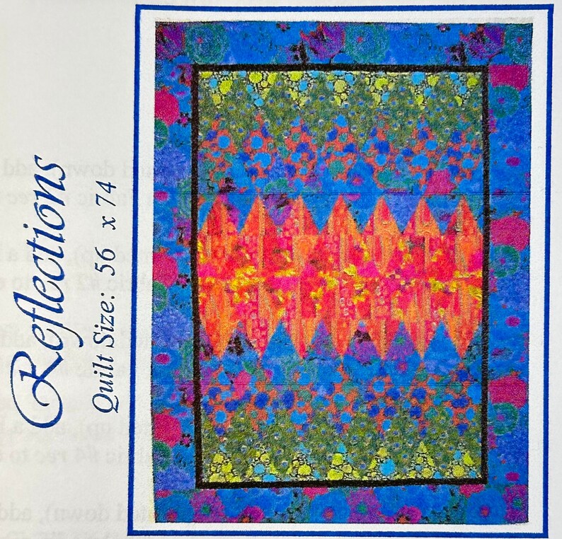 Reflections Quilt Pattern - Etsy