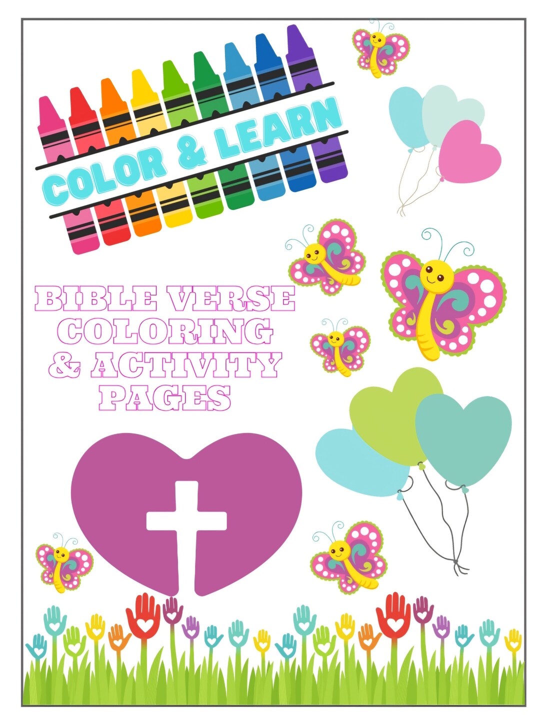 Colouring Sheets Faith Kids / Sunday School Activities - Etsy