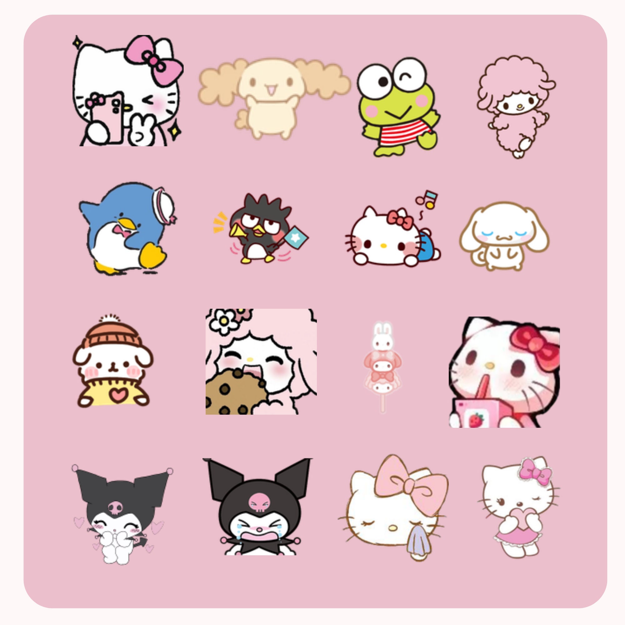 Cute Emotes: 54 Discord Emotes (digital Download) - Etsy