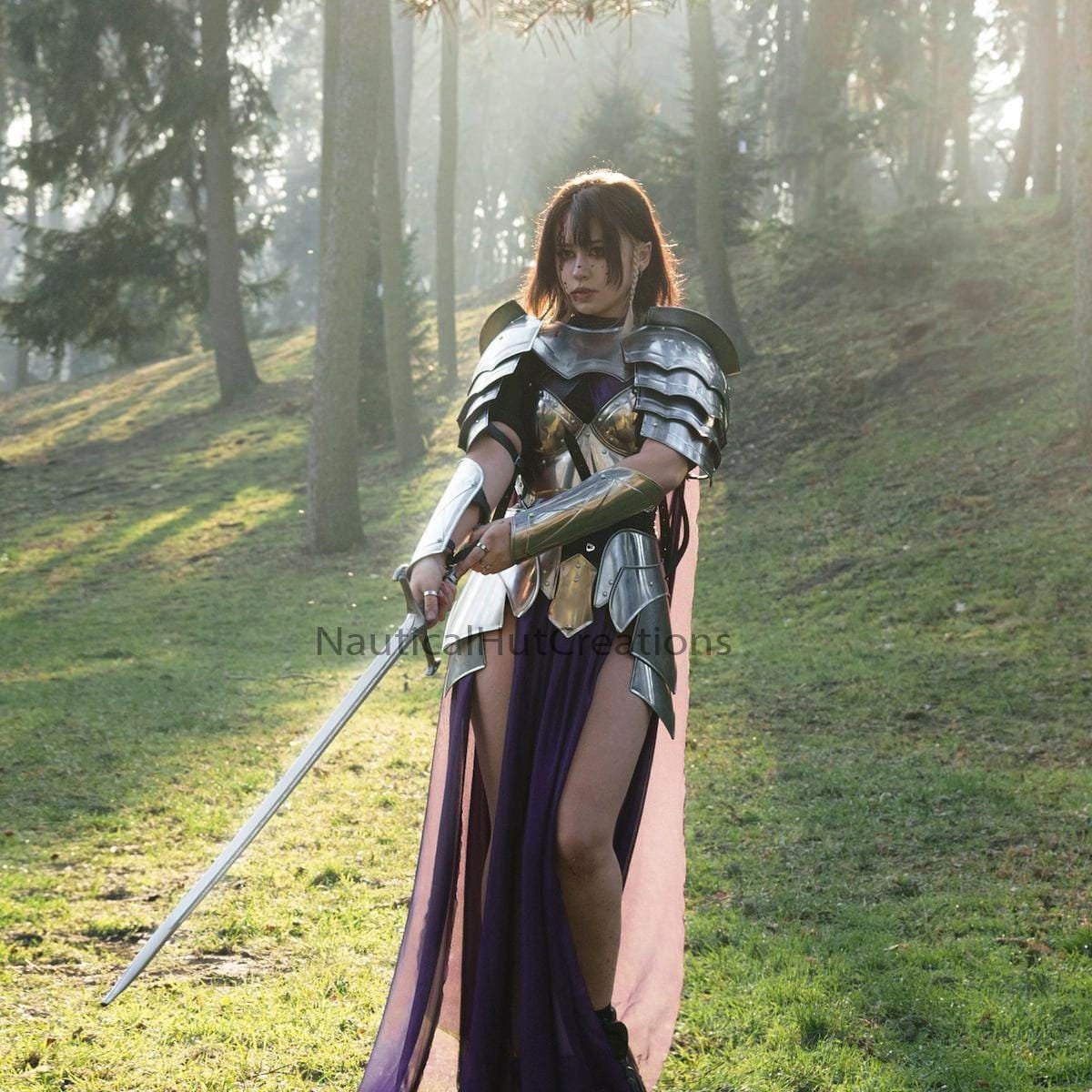 Medieval Handicraft Ancient Corset Armor, Knight Lady Armor, Female ...
