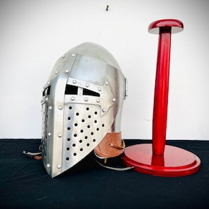 Hand Forged Medieval Bascinet Helmet: Griffon Crusader Knight Armor - Etsy