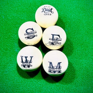 Engraved Cue Ball - Personalized 8 Ball Pool - Custom Billiard Cue Ball ...