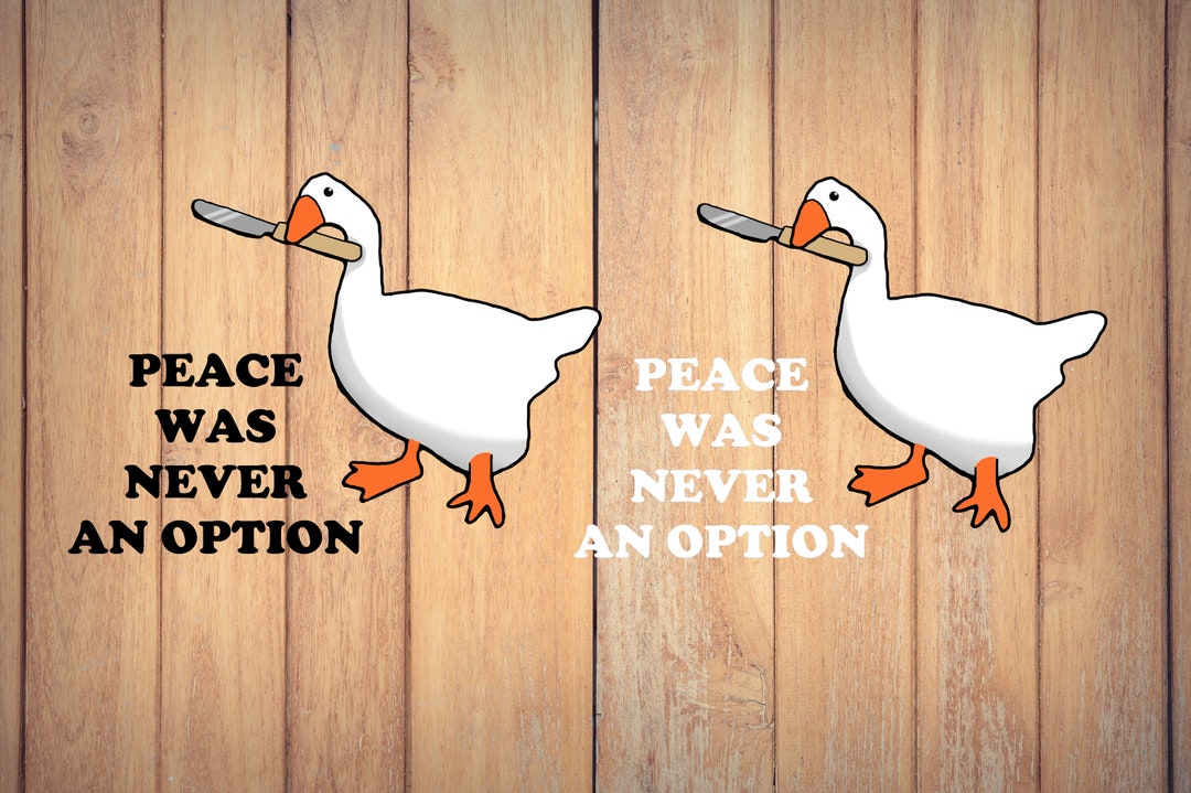 Lustige Meme Duck Murder Goose SVG PNG Dumme Gans SVG digitale ...