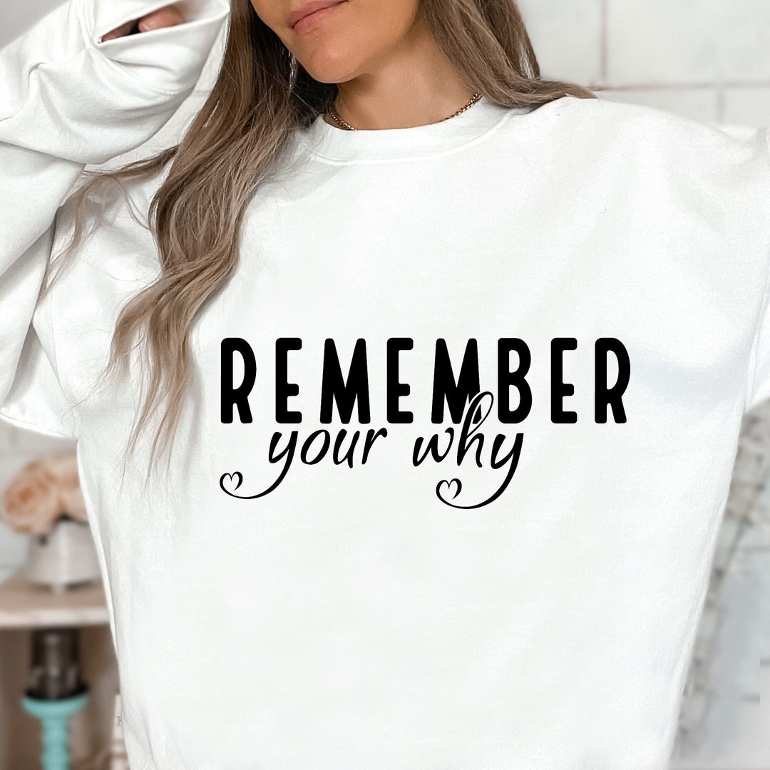 Remember Your Why SVG PNG Love Yourself Svg Inspirational Quotes Svg ...