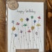 Handmade happy Birthday Summer Days Greeting Card. - Etsy