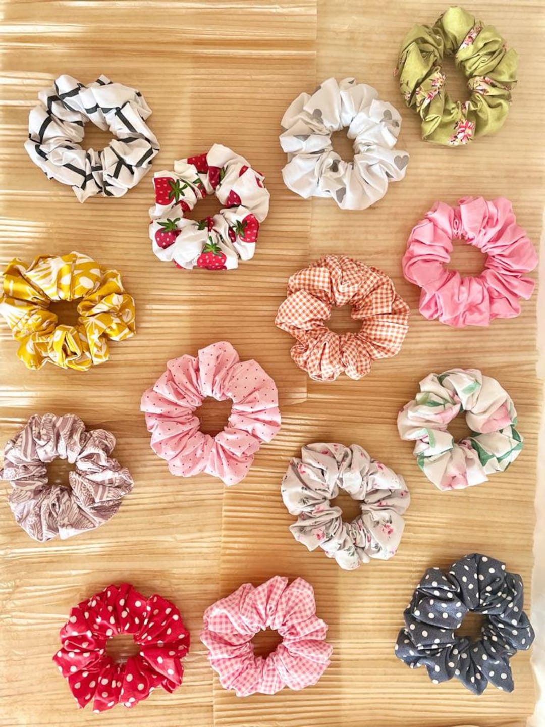 Make Your Own Summer Scrunchie Set | patterned Scrunchie |spring ...