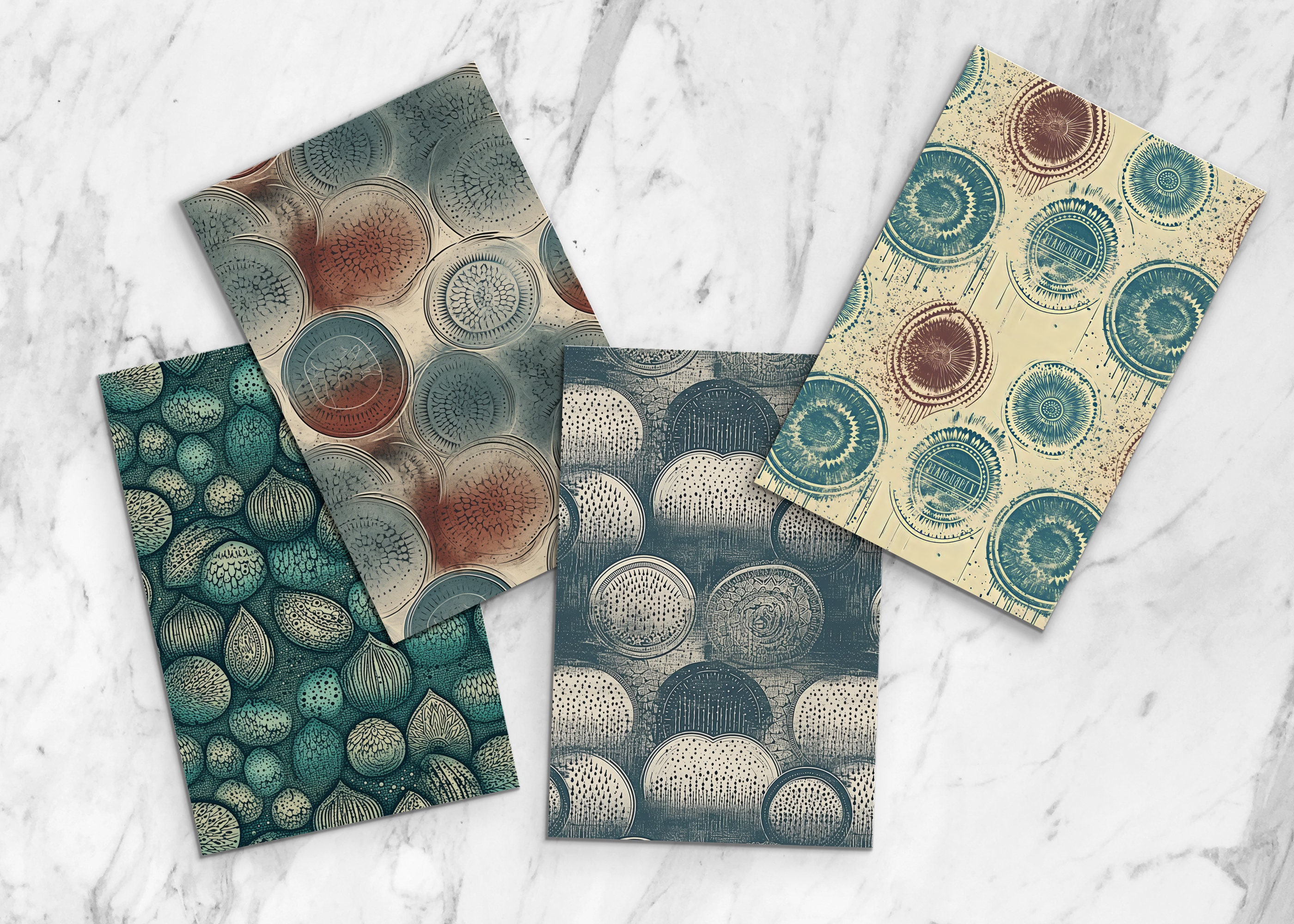 Watercolor Boho Rain Drops, 25 Bohemian Raindrop Design Texture ...