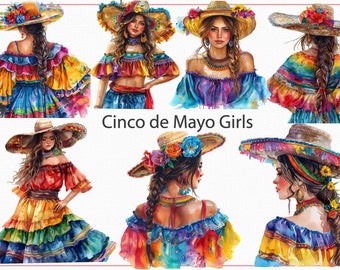 Cinco De Mayo Clipart, Fiesta Mexicana PNG, Mexican Party Decor ...