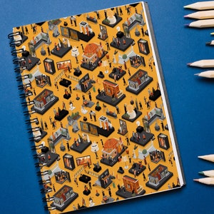 24 Fascinating City View Seamless Digital Papers Urban Illustrations ...