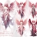 Pink Angel, Angel PNG, 20 PNG, Legendary Art, Transparent Background ...
