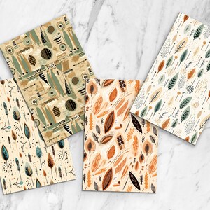 32 Earth Tone Bohemian Digital Paper, Home Decor, Repeatable, JPG ...