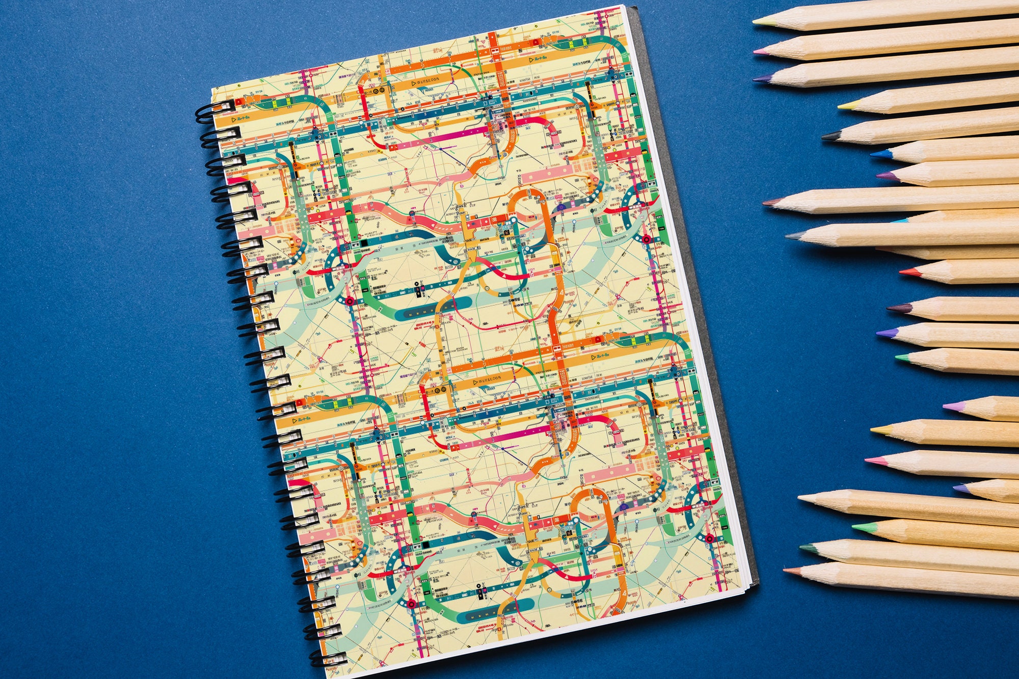 20 Roadmap Chart Digital Paper, JPG, Scrapbooking, Instant Download ...