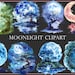 Moonlight Clipart, Light Fantasy PNG, Magical Ambiance and Light ...
