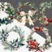 Christmas Wreath Clipart Christmas Winter Holiday Clip Art in PNG ...