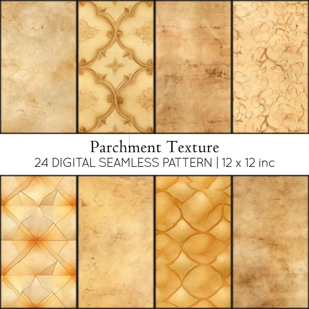 24 Parchment Texture Digital Paper, Repeatable, JPG, Scrapbooking ...